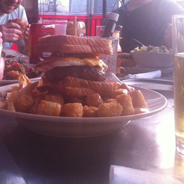 Vortex Bar & Grill - Triple Coronary Bypass Burger - Atlanta, GA ...