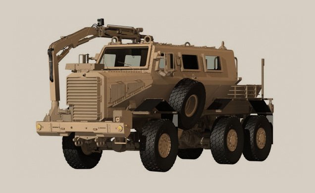 Buffalo® Armored MPCV Vehicle from Force Protection, Inc. | Gentlemint