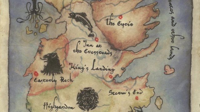 Explore the 7 kingdoms of Westeros in HBO's Game Of Thrones map ...