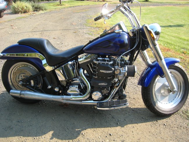 Supercharged Harley