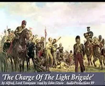 Tennyson -Alfred, Lord 'Charge of the Light Brigade '- - YouTube ...
