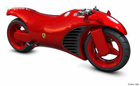 Ferrari V4 Motorcycle Concept - Top Speed | Gentlemint
