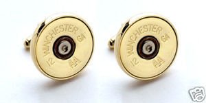 12 GA Shotgun Shell Cufflinks | Gentlemint