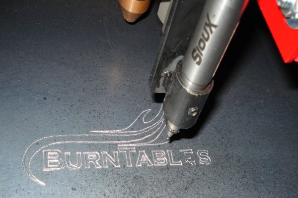 Engraving a Logo in Metal, www.BurnTables.com | Gentlemint