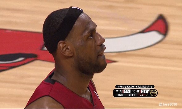 The LeBron James headband timeline | The Basketball Jones | Blogs ...