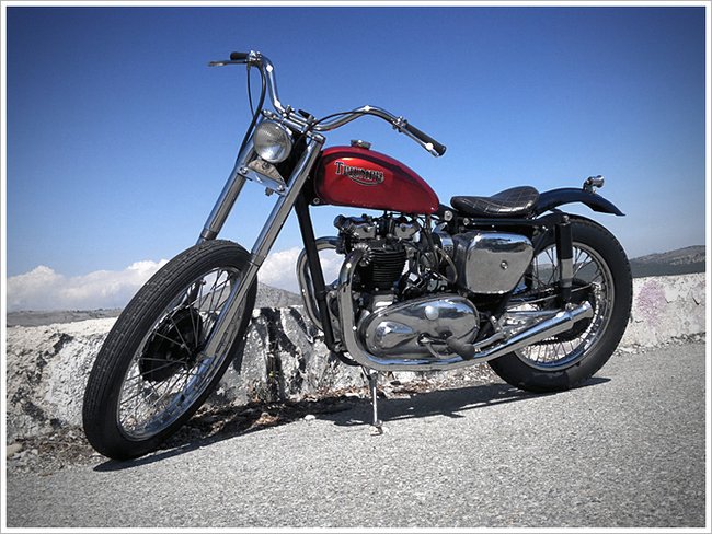 1954 Triumph T110 - 'The Freer' - Pipeburn - Purveyors of Classic ...