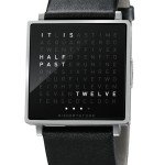 QLOCKTWO W Wristwatch Puts Time into Words - Technabob | Gentlemint