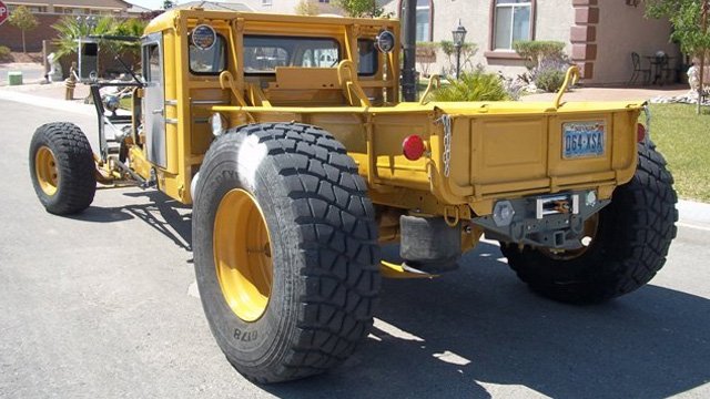 Huge Diesel Powered Hot Rod Is Ready For The Apocalypse | Gentlemint