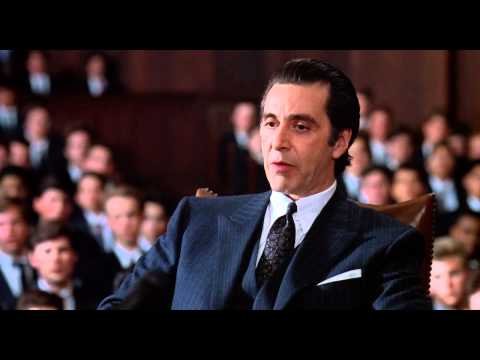 scent of a woman - frank slade's final speech - YouTube | Gentlemint