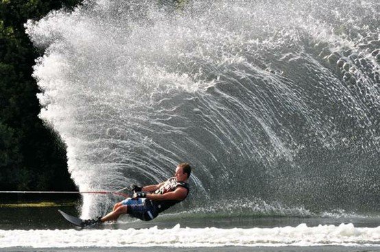 Slalom Water Skiing / Big Slice - iboats.com | Gentlemint