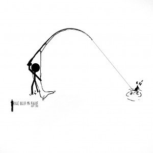 Fly Fishing Stick Figures | Gentlemint