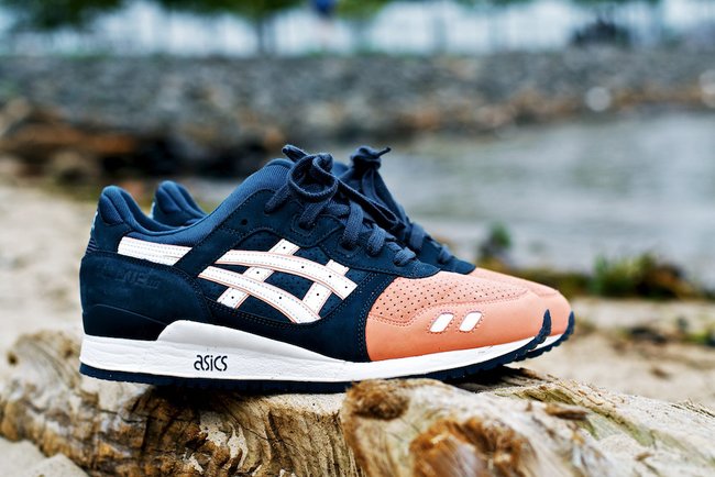 » RF x ASICS Gel Lyte III ‘Salmon Toe’ - Kith NYC | Gentlemint
