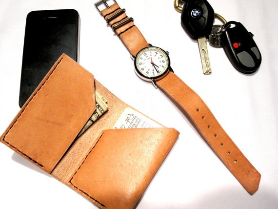 Wallet and watch from the same hide. | Gentlemint