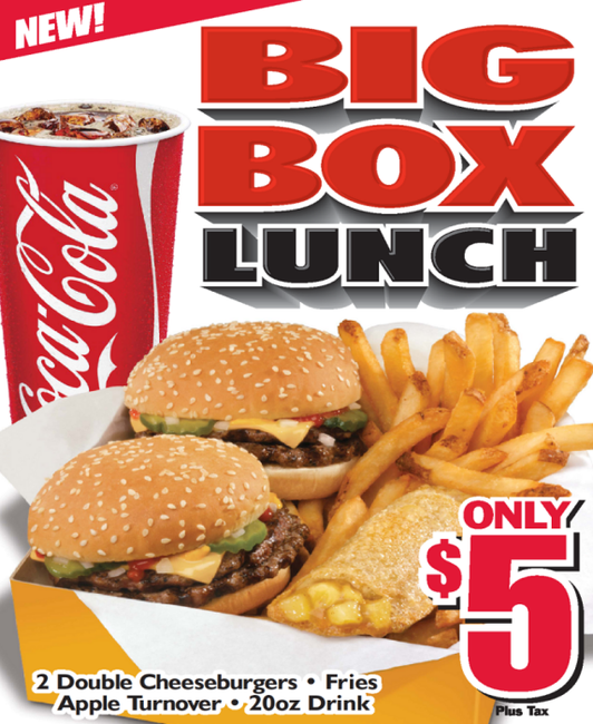 Hardee's Big Box Lunch | Gentlemint