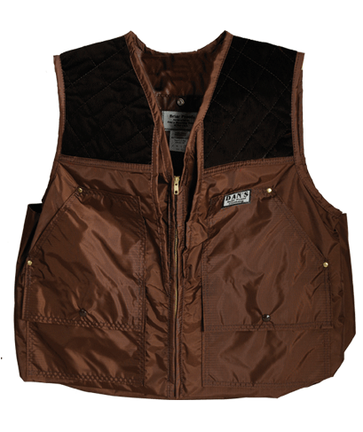 Dan's Hunting Gear| Squirrel Hunter's Brown Briarproof Vest | Gentlemint