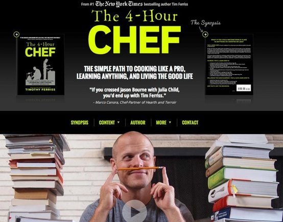 Tim Ferris - The 4 Hour Chef | Gentlemint