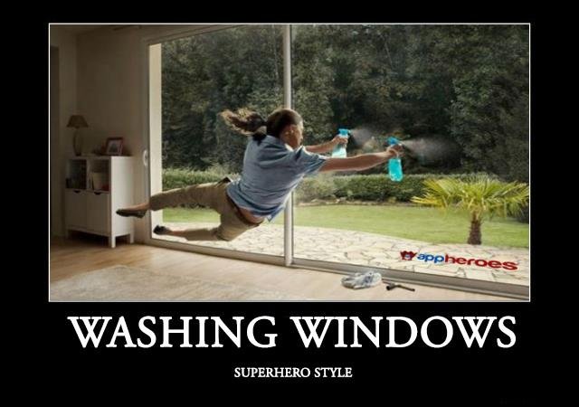 Extreme window washing! | Gentlemint