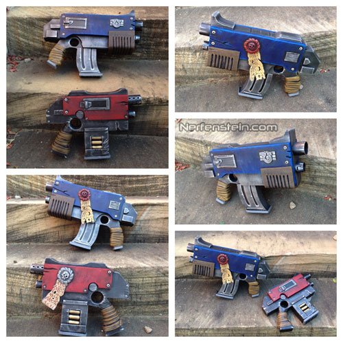 Warhammer 40K Bolter inspired madness! Bolt pistols et troi by Prop ...