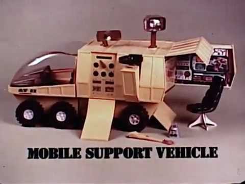 1970's G.I Joe Adventure Team - Mobile Support Vehicle Commercial ...