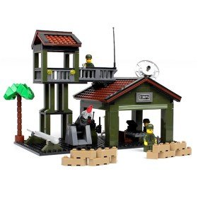 Military Army Base - Lego Compatible | Gentlemint
