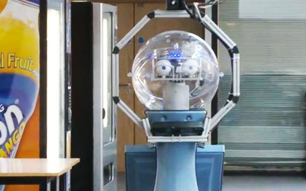 Video: Meet your new colleague Bob - the robot - Telegraph | Gentlemint