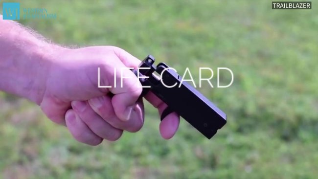 Life Card .22 Caliber Gun | Gentlemint