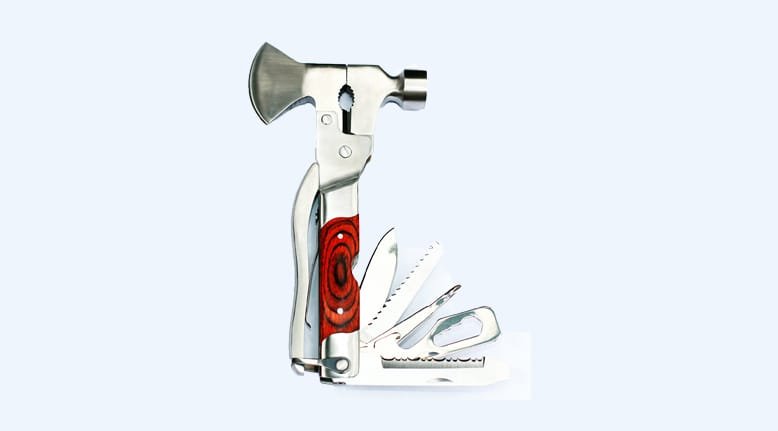 Mo-Tool Axe with Oak Inlay | Gentlemint Reserve