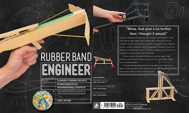 Rubber Band Engineer: DIY Blueprints For Slingshot-Powered Rockets ...